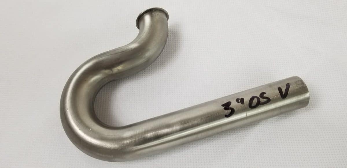Stainless Steel Header Pipe - "V" - BONZI Sports Inc